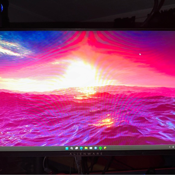 custom | Computers, Laptops & Parts | Alienware 24hz Monitor And Custom ...